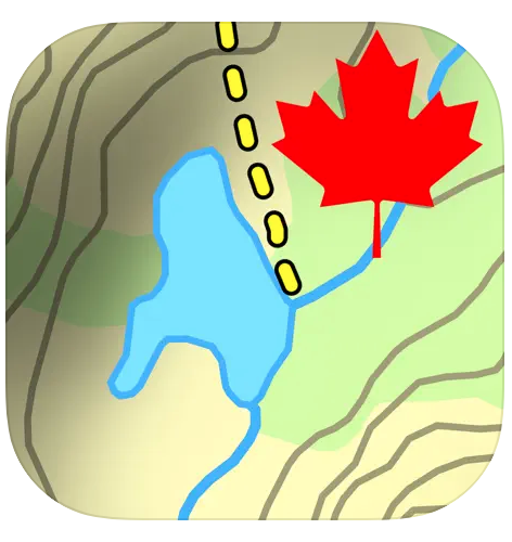 Topo Maps Canada App - BC Search and Rescue Association